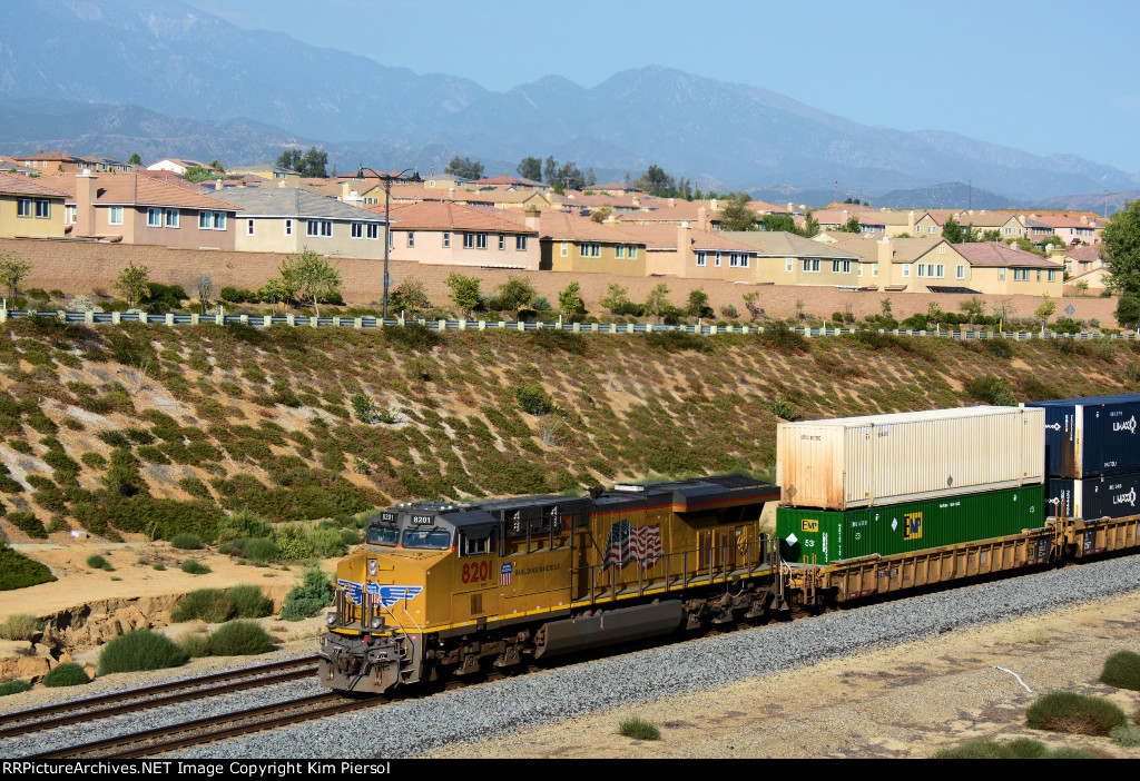 UP 8201 C45-AH Pusher